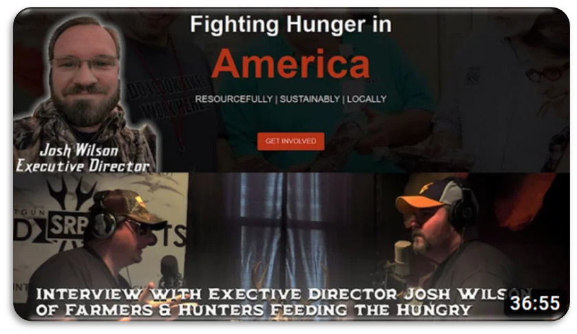 TimberTalk Podcast About How Hunters Are Helping to Hunt Down Hunger ...